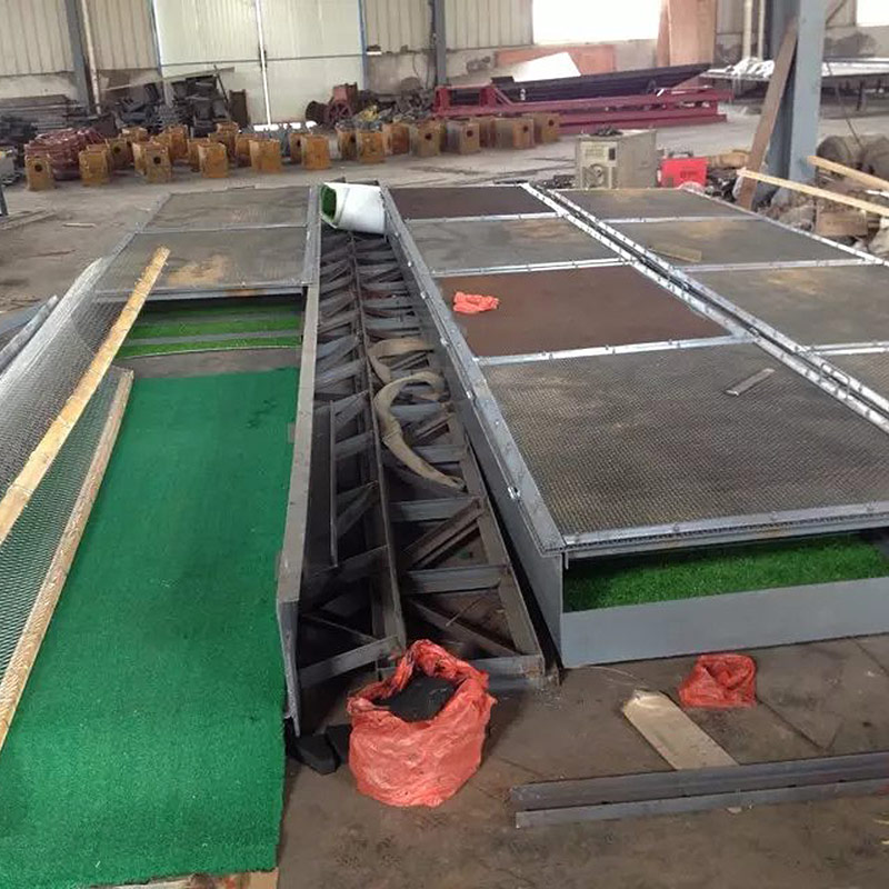 China Alluvial Placer Gold Washing Plant Concentrate Sluice Box factory ...